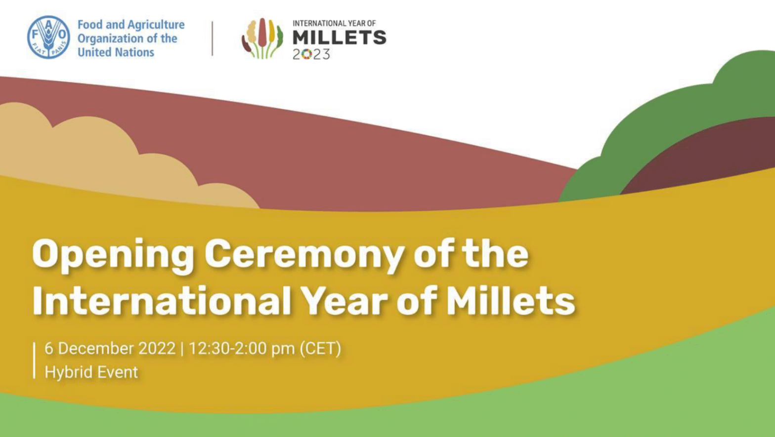 Opening Ceremony of the International Year of Millets – Asia-Pacific ...